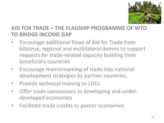 Role of-wto-in-promoting-un-sustainable-development-goals | PPT
