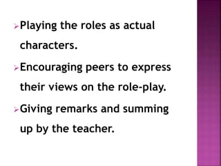 Role play | PPTX