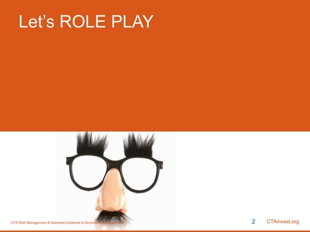 California Teachers Association - Role play slides | PPT