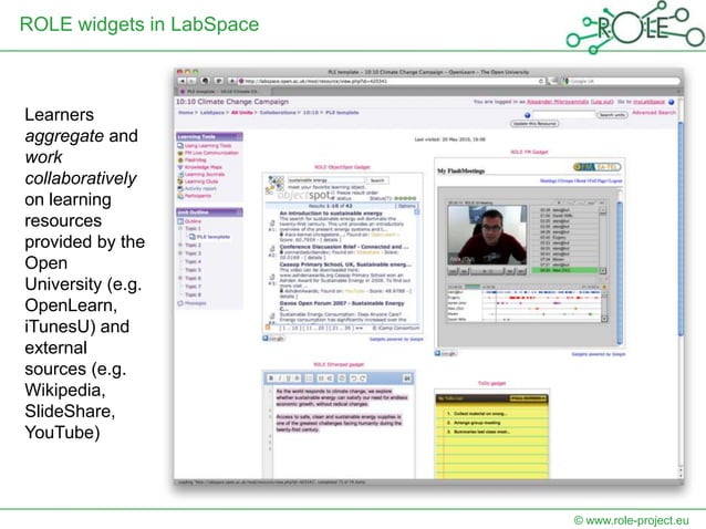 ROLE – Responsive Open Learning Environments | PPT