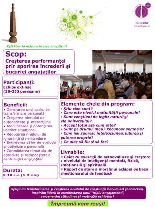 Ro Leader Servicii | PPT