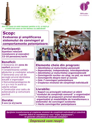 Ro Leader Servicii | PPT