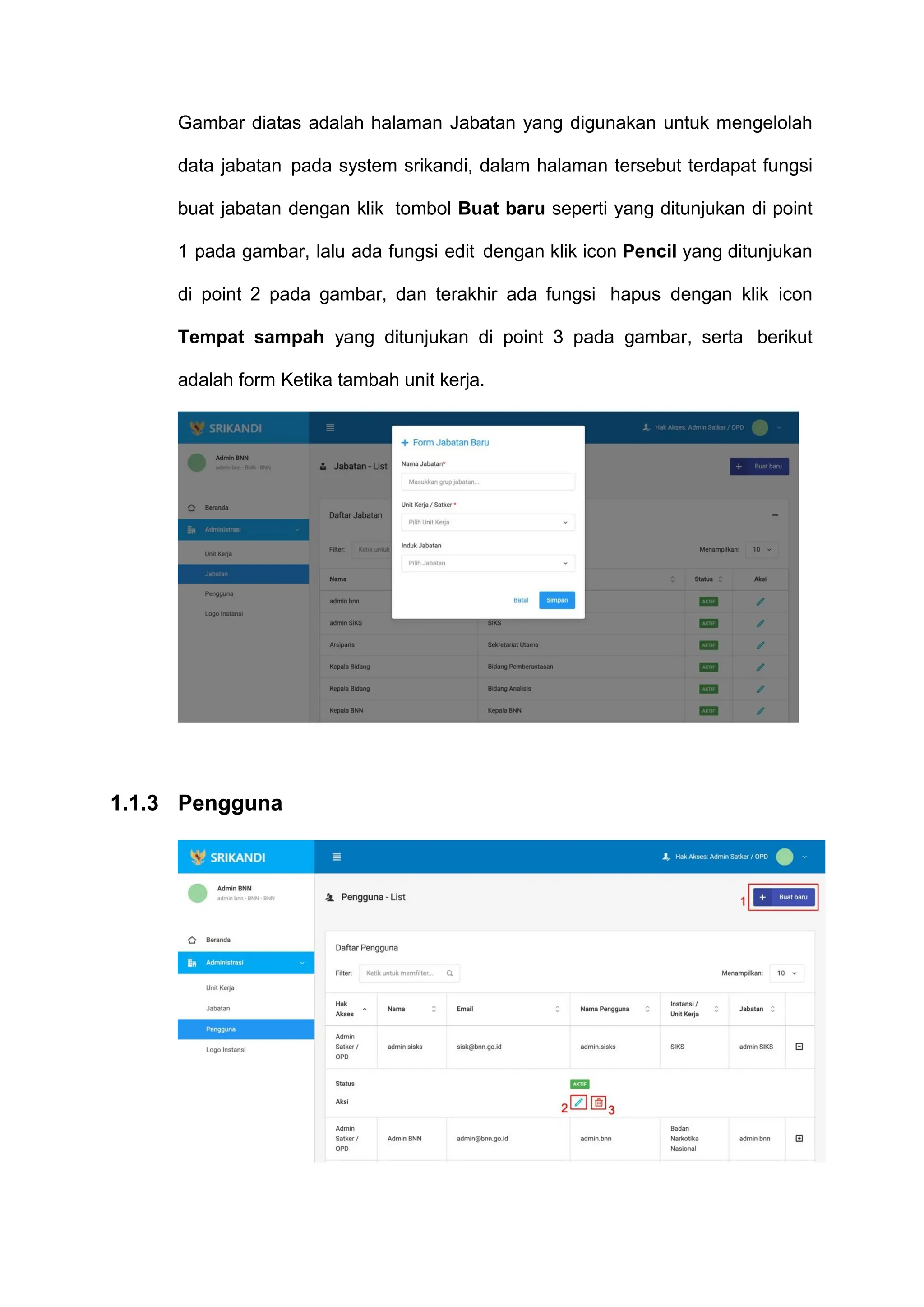Role Admin Instansi Versi 2 semua instansi menggunakan sebagai sistem ...