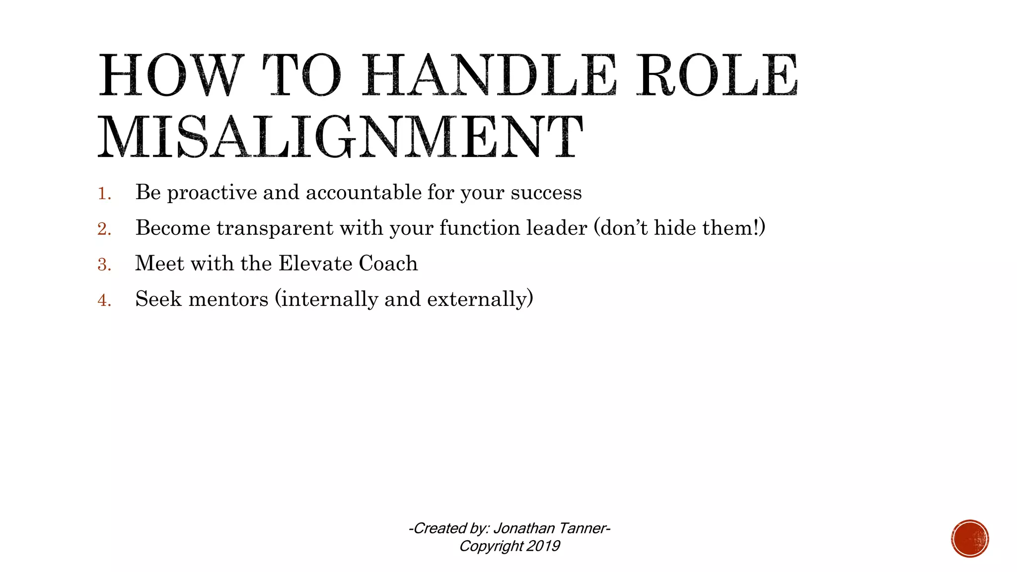 Role Alignment to Passion Skills | PPTX