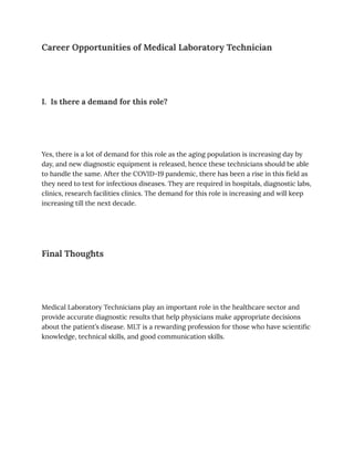 Role and Career Insights of a Medical Laboratory Technician.pdf