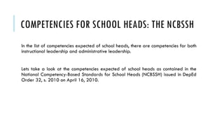 Role and Competencies of School Heads.pptx