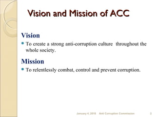 Role and fuctions of acc bangladesh 4 sept,2014 | PPT