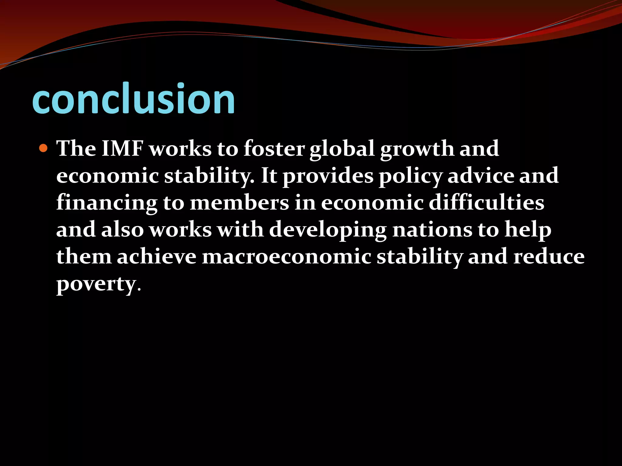 Role and function of imf | PPTX