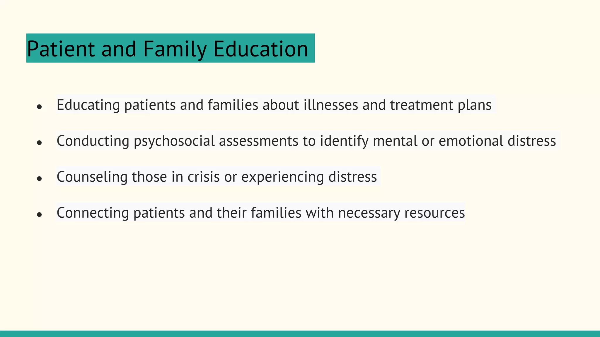 Patient and Family Education | PPTX
