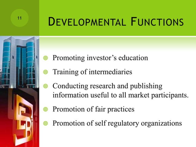 Role and functions of sebi | PPTX