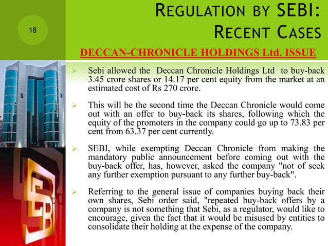 Role and functions of sebi | PPTX