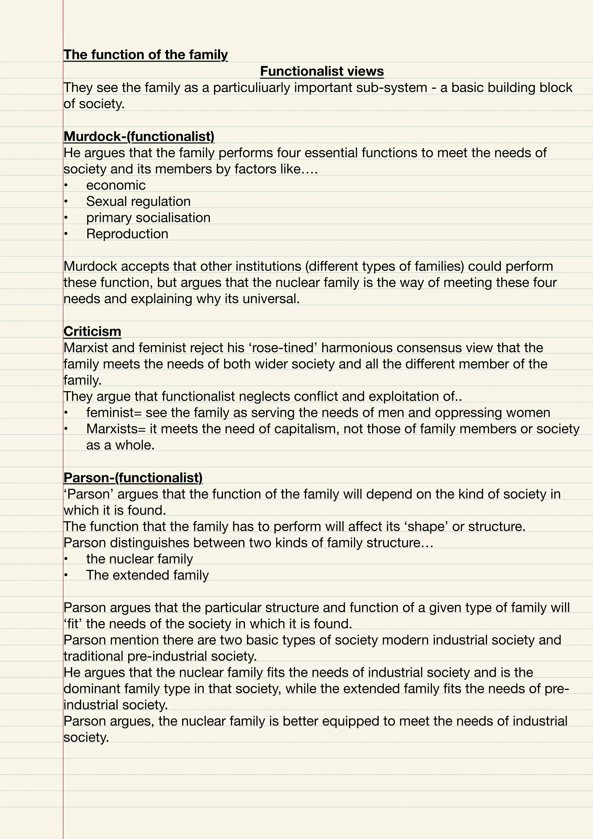 Role And Function (topic 3) by funtionlist and different sociology | PDF