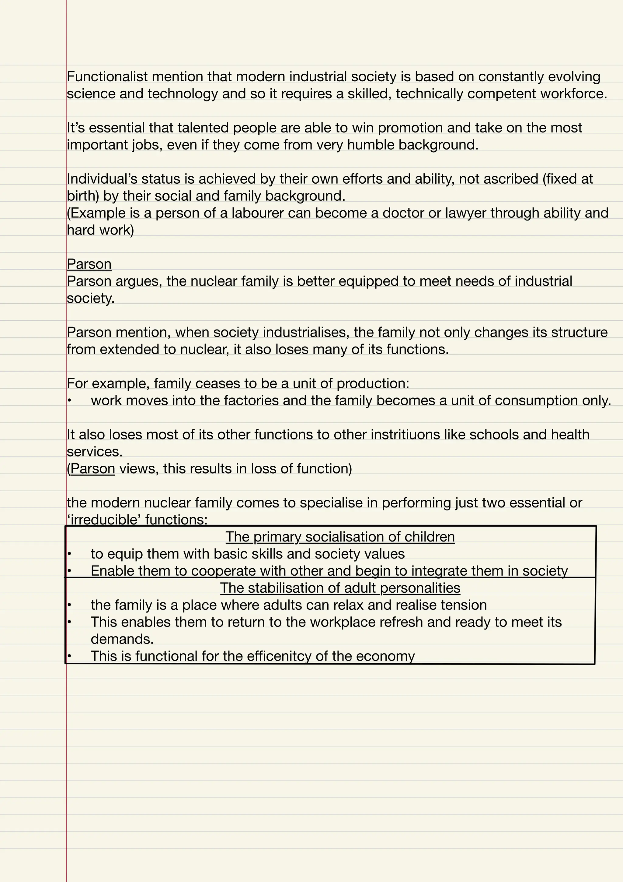 Role And Function (topic 3) by funtionlist and different sociology | PDF