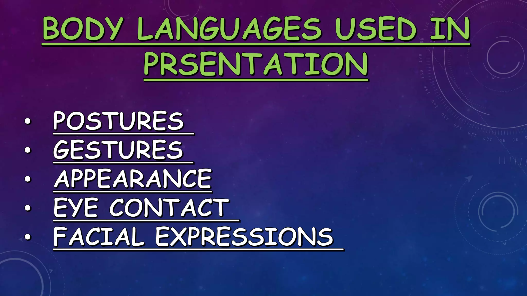Role and importance of body language | PPTX