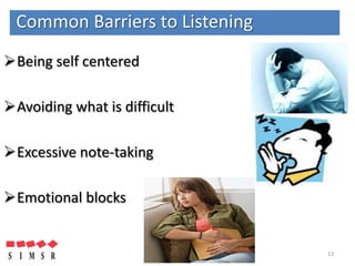 Role and importance of listening | PPTX