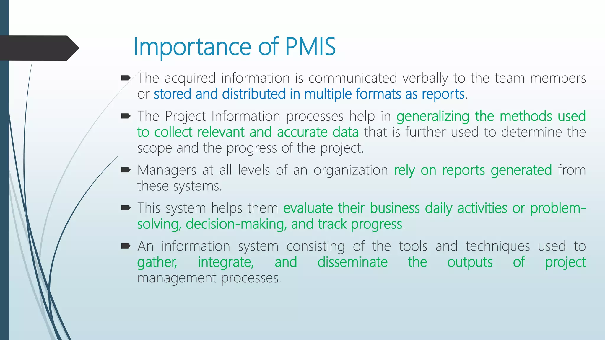 Prajwal Bhattarai - Role and Importance of Project Management Information system(pmis | PPTX