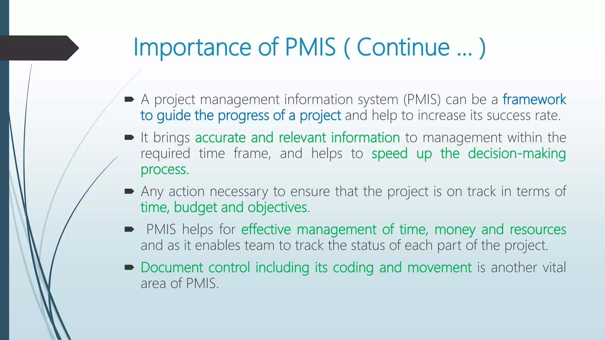 Prajwal Bhattarai - Role and Importance of Project Management Information system(pmis | PPTX