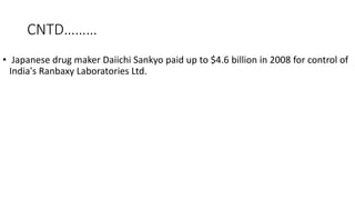 Role and purpose of FDI | PPTX