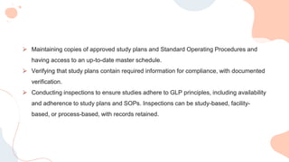 ROLE AND RESPONSIBILITIES OF DIFFERENT PERSONNEL OF GLP STUDIES.pptx