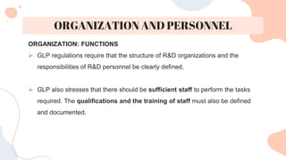 ROLE AND RESPONSIBILITIES OF DIFFERENT PERSONNEL OF GLP STUDIES.pptx