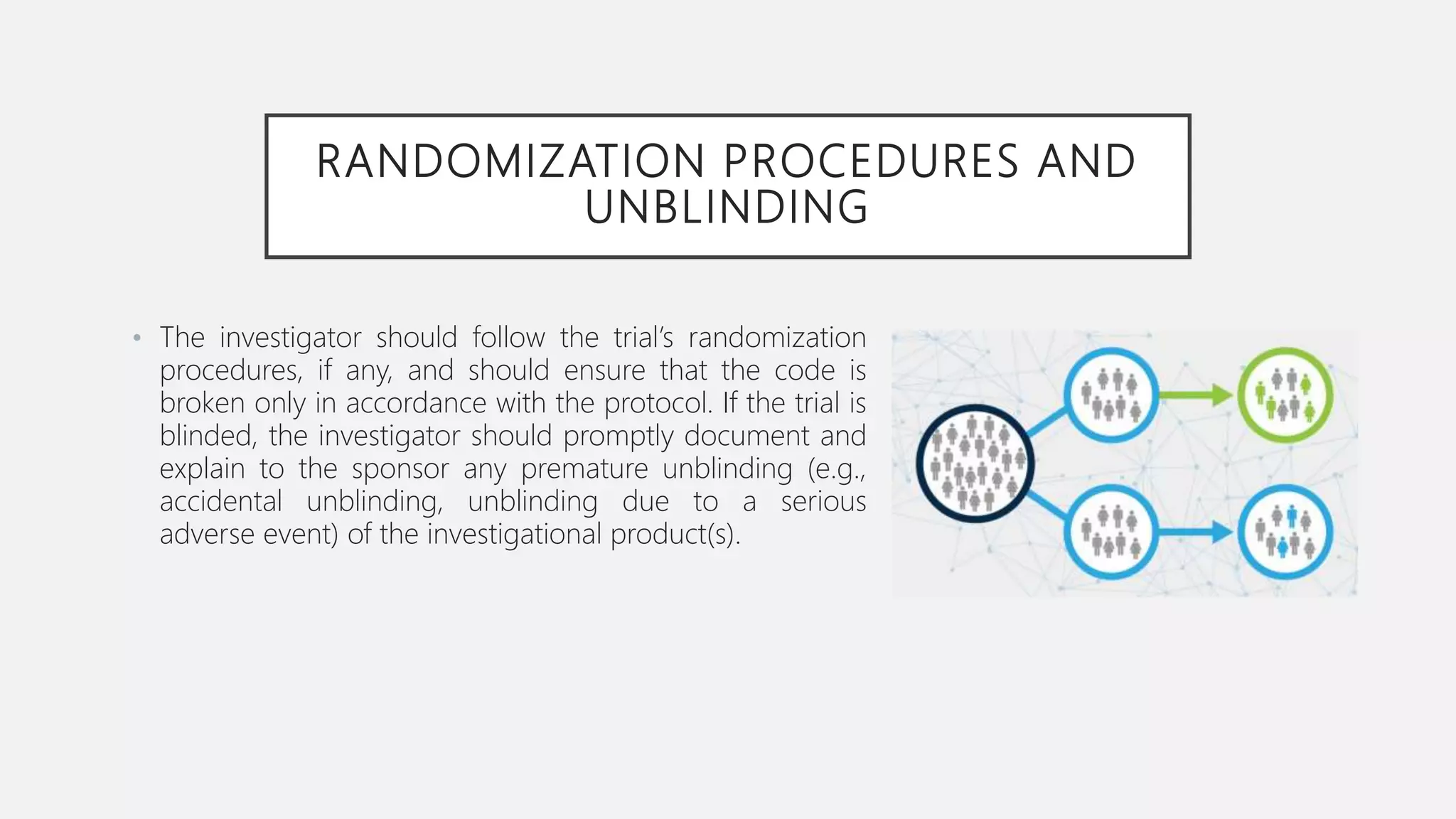 Role and responsibilities of investigators as per ich | PPTX