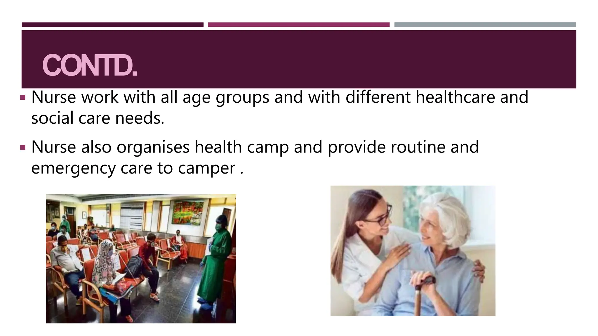 Role and responsibilities of nurses in IPD,OPD,ICU.pptx