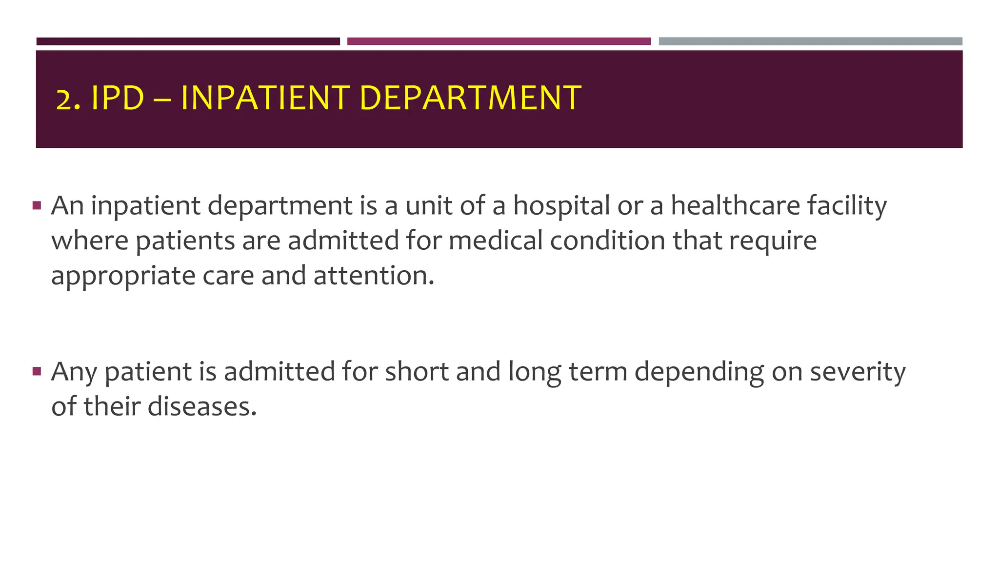 Role and responsibilities of nurses in IPD,OPD,ICU.pptx | Healthcare Industry | Industries