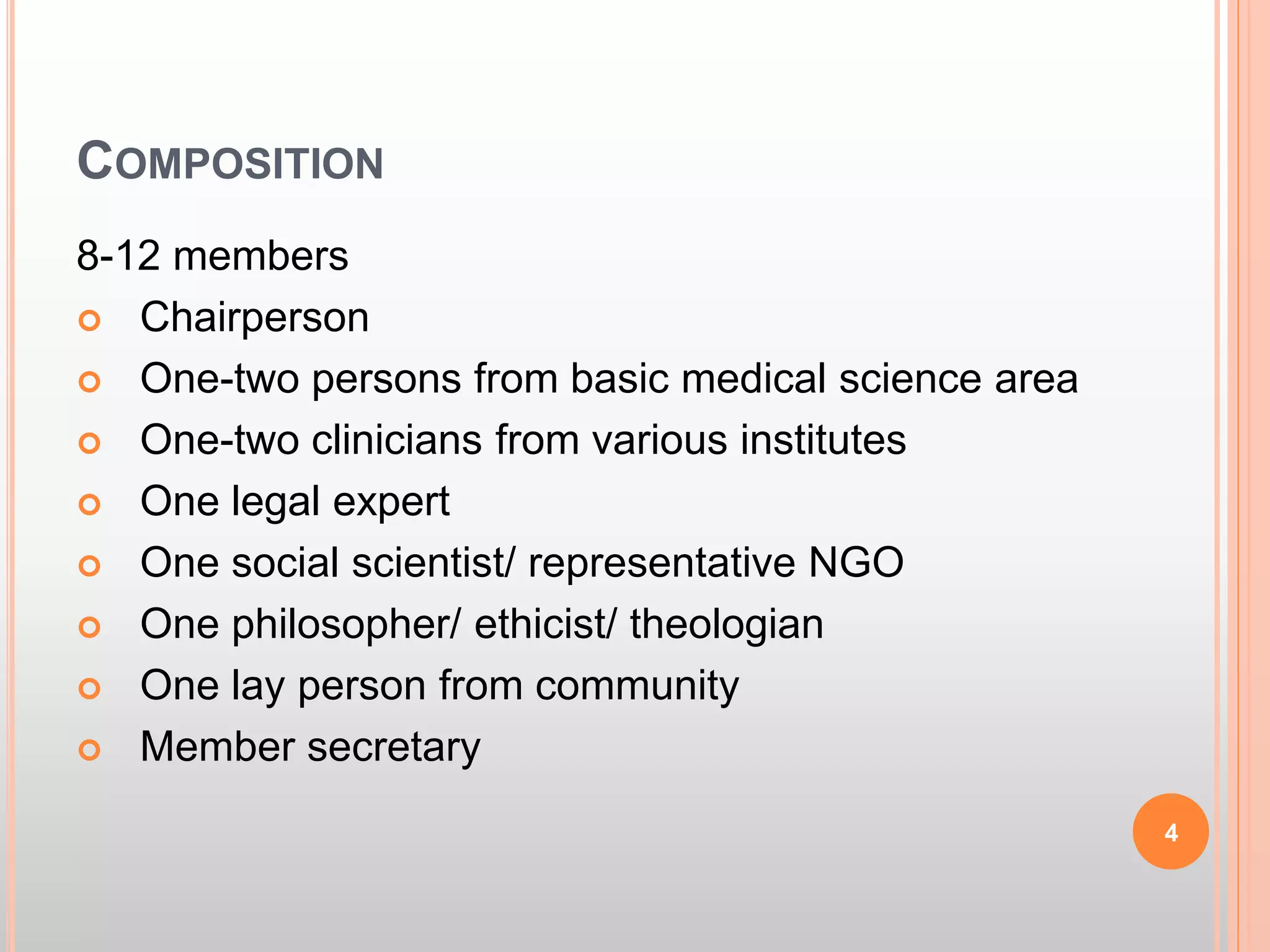 Role and responsibility of ec members | PPTX