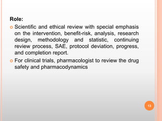 Role and responsibility of ec members | PPTX