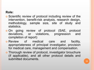 Role and responsibility of ec members | PPTX