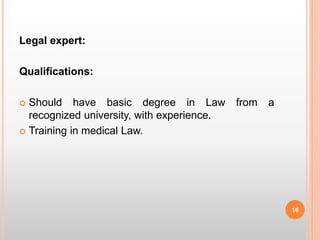 Role and responsibility of ec members | PPTX