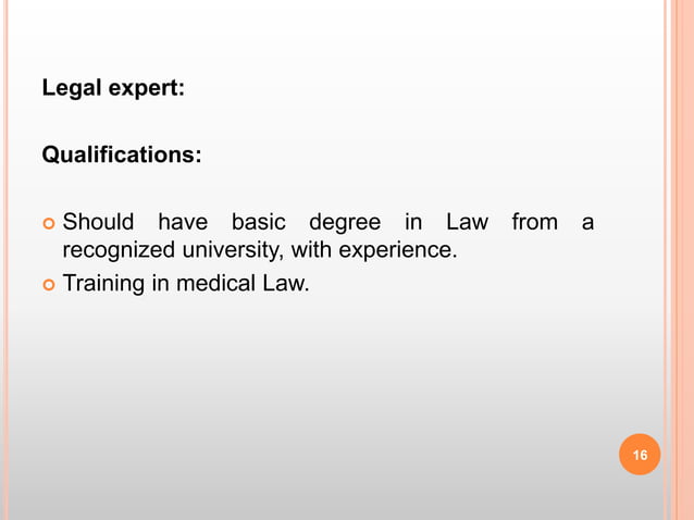 Role and responsibility of ec members | PPTX