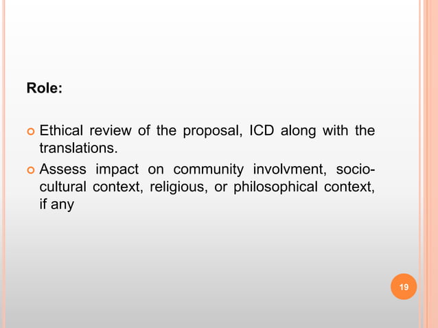 Role and responsibility of ec members | PPTX