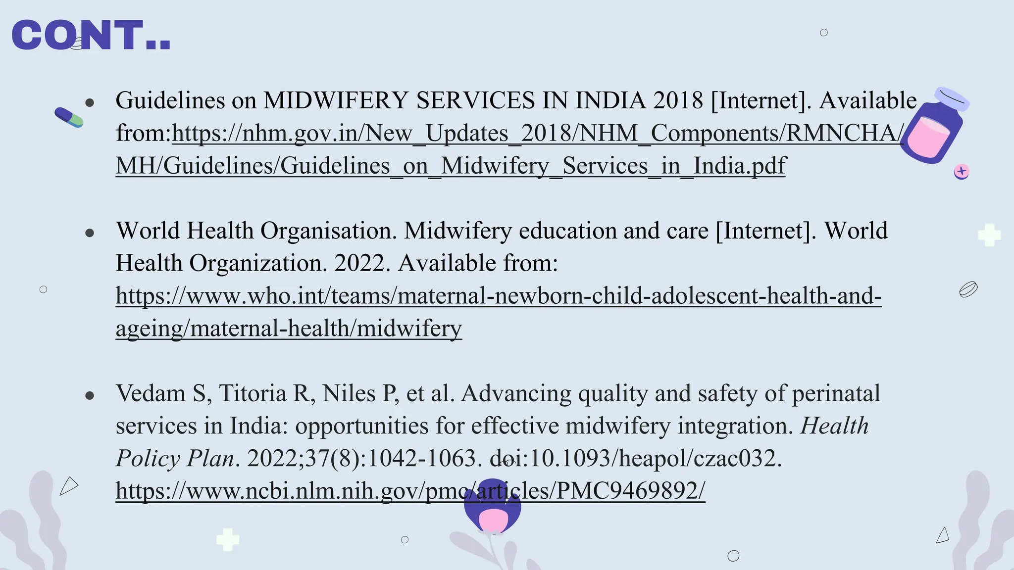 ROLE AND SCOPE OF MIDWIFERY PRACTICE INDEPENDENT NURSE MIDWIFERY ...