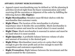 Role and Types of Apparel merchandiser.ppt