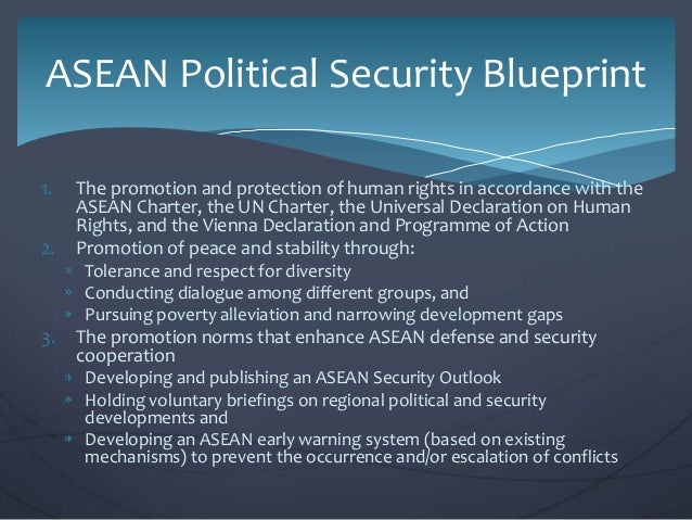 😎 Asean political security community blueprint. The ASEAN Community ...