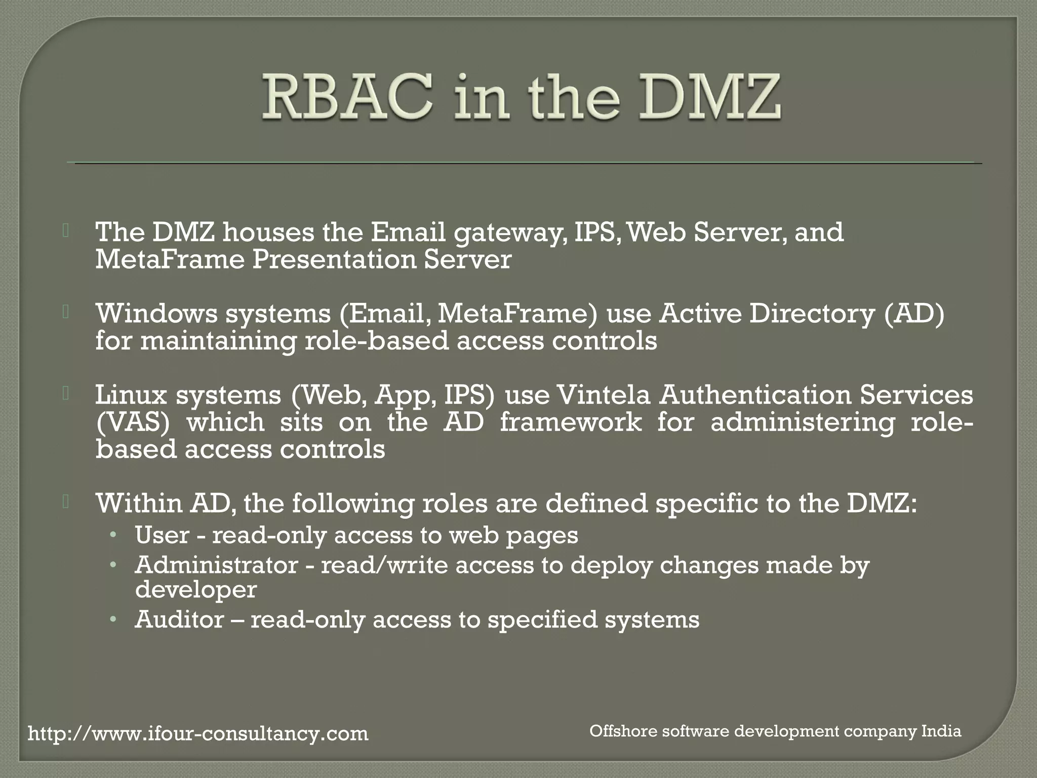 Role based access control - RBAC | PPT
