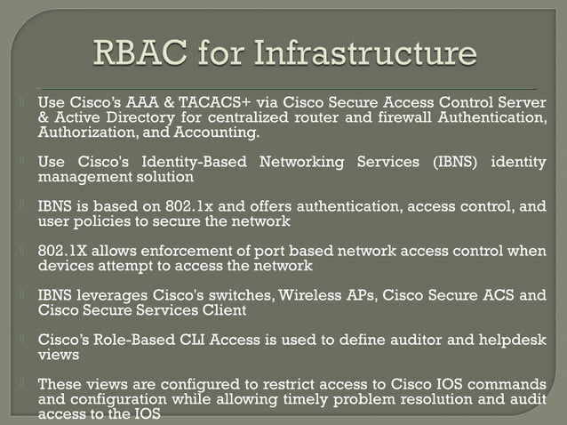 Role based access control - RBAC | PPT | Operating Systems | Computer ...