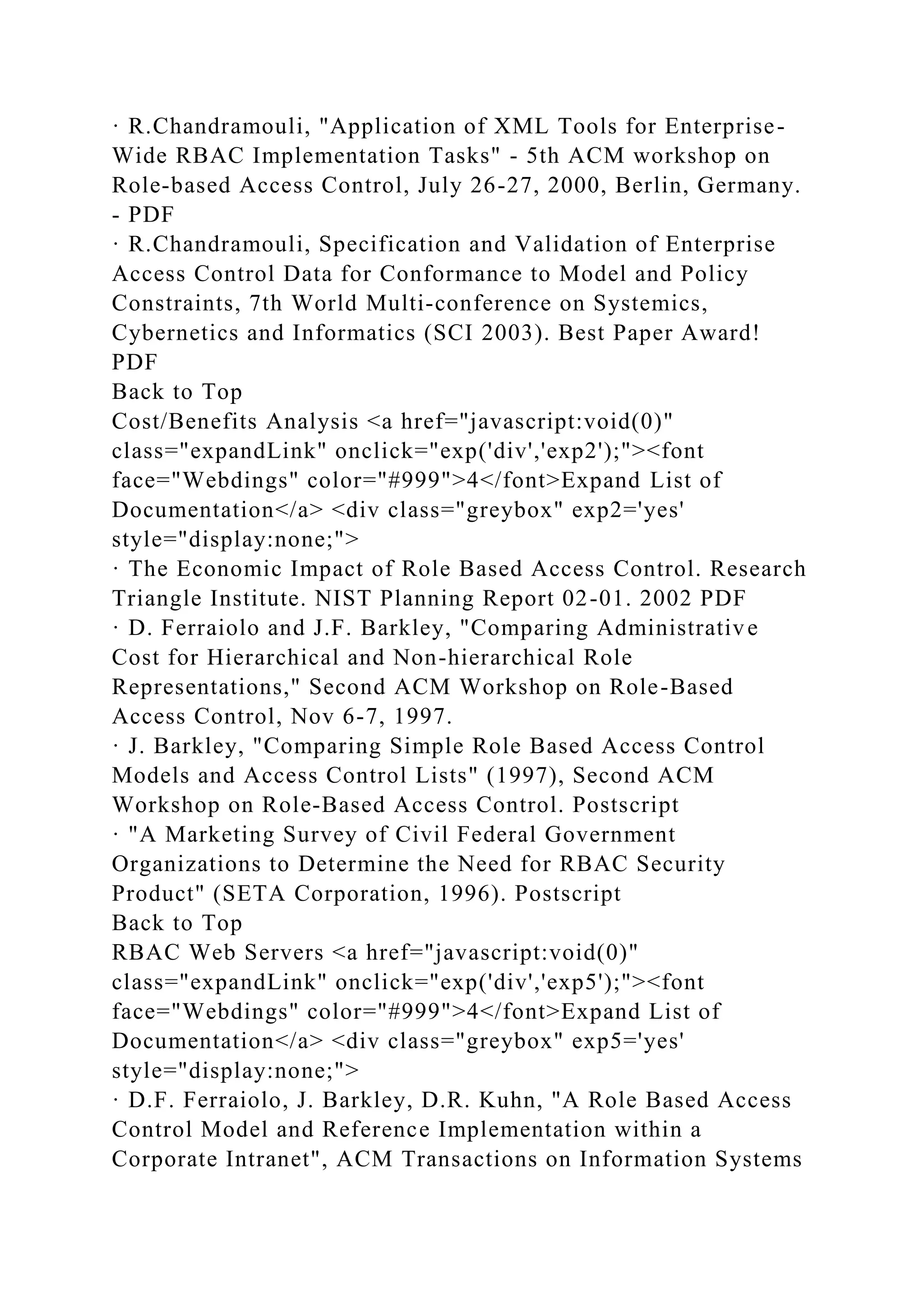 ROLE BASED ACCESS CONTROL (RBAC) AND ROLE BASED SECURITYOne of.docx | Computing | Technology ...