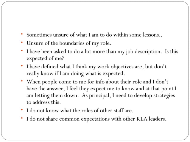 Role clarity ppt | PPT | Educational Assessment | Education