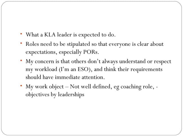 Role clarity ppt | PPT