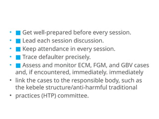 Role defined of kebele defined PRvention of FGMpptx | PPTX