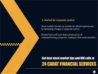 Role And Functions Of Secondary Market | PPT
