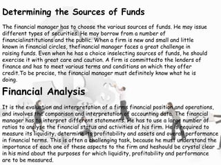 Role & functions of finance manager | PPTX