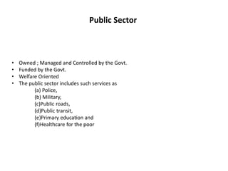 Role & growth of public sector in india | PPTX