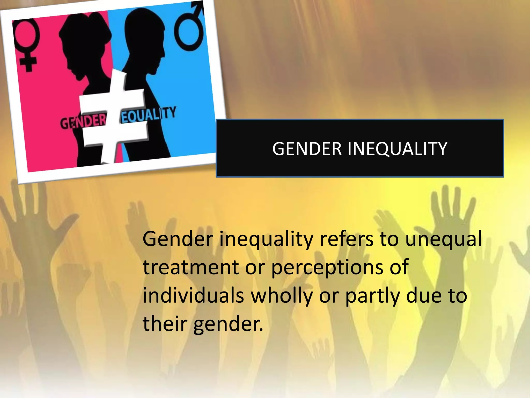 Role of classroom education in eradicating gender inequality | PDF