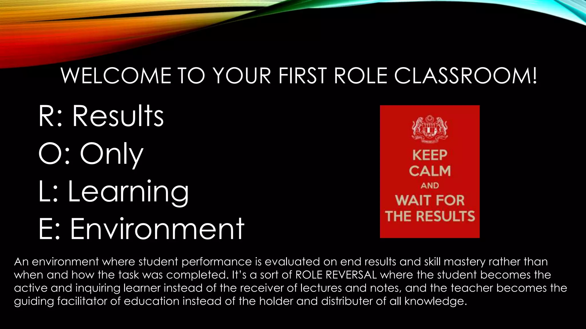 Role introduction | PPT