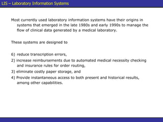 The Role of Laboratory Reports in the Adoption of Electronic Medical ...
