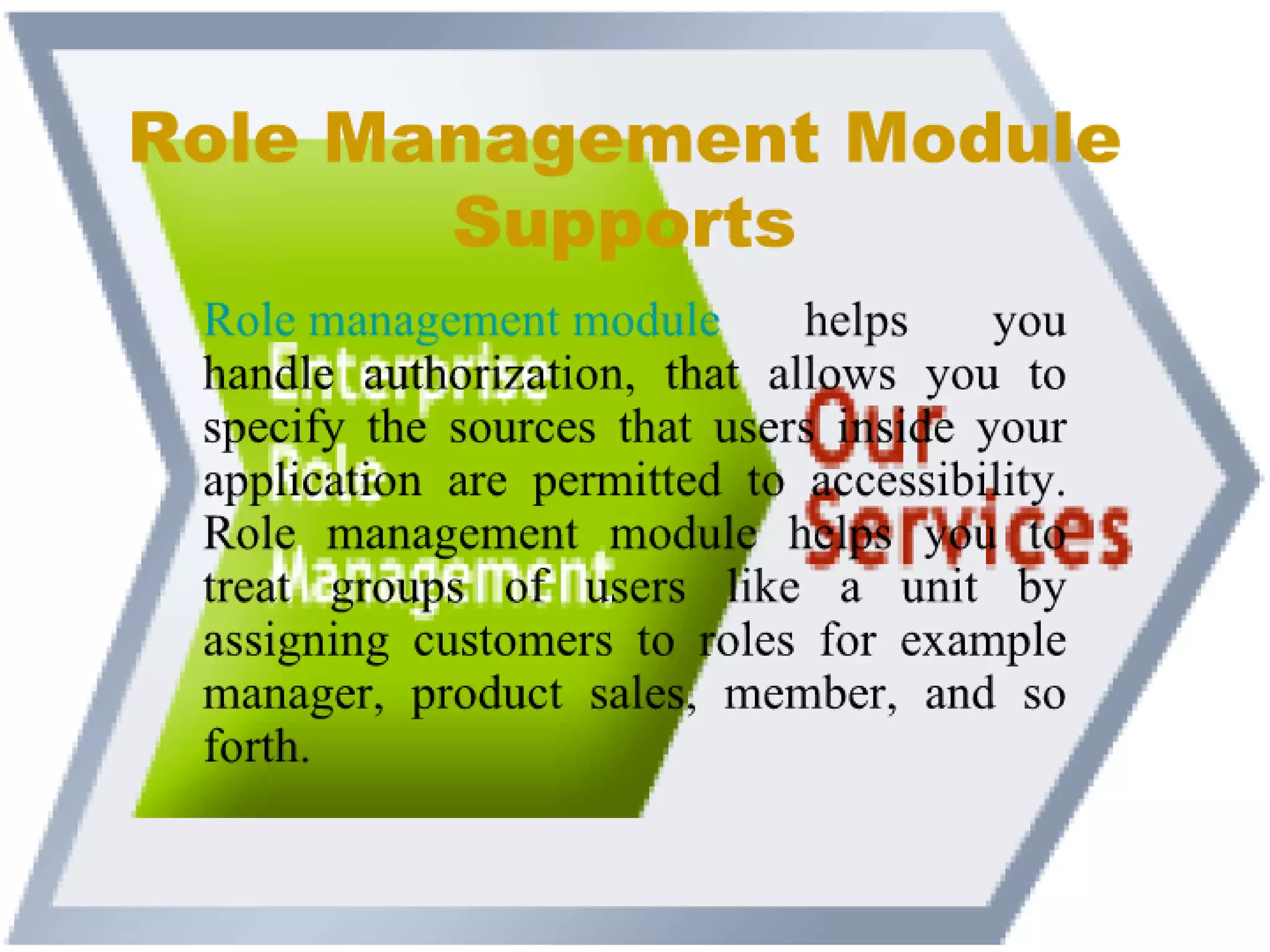 Role management | PDF