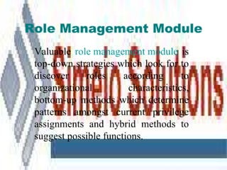 Role management | PDF